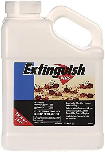 Kill Control Fire Ants Fire Ant Bait Extinguish Plus Fire Ant Killer B ...