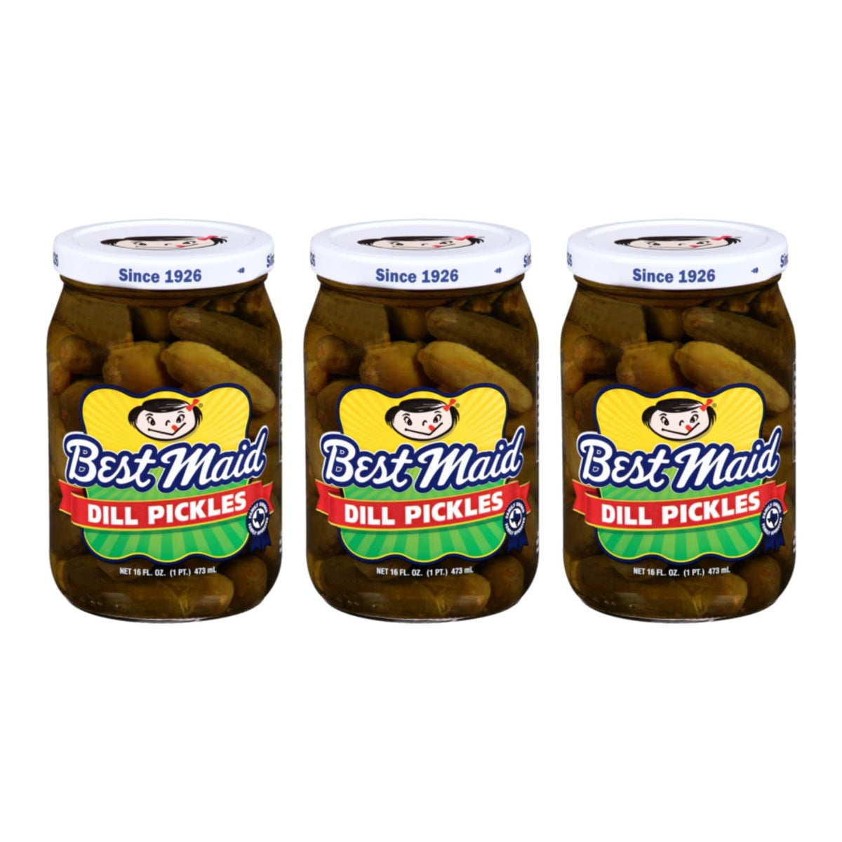 Best Maid Sweet Pickles – 16 oz, 4-Pack for Snack Lovers – Louisiana Pantry