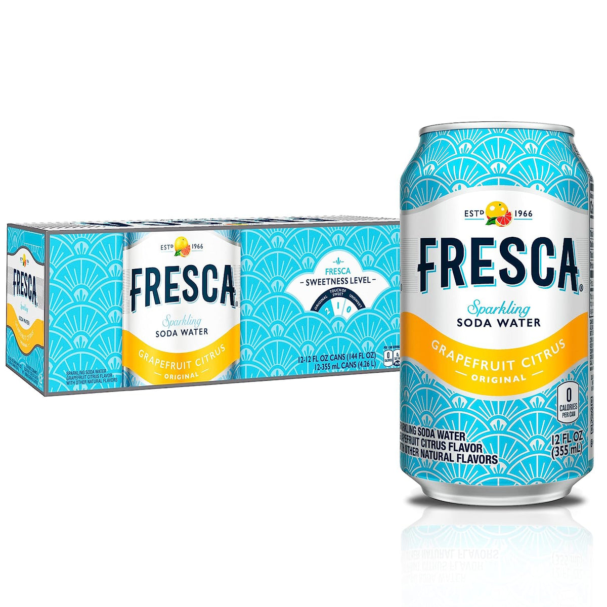 Fresca Citrus Soda, 12 Ounce (Pack of 12) – Louisiana Pantry