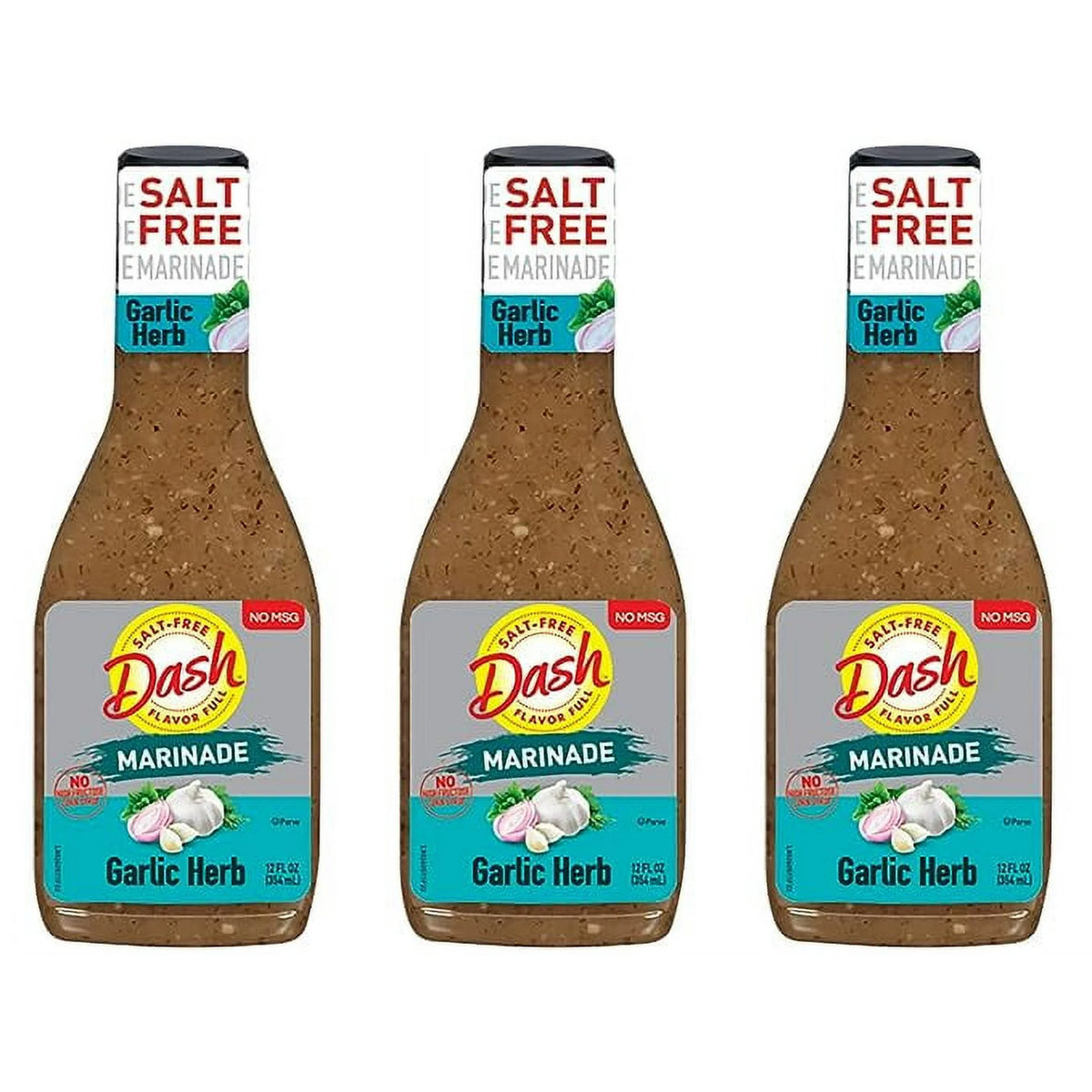 Mrs. Dash Salt Free Marinade 12 Oz Bottles 3 Pack Bundled by Louisiana ...