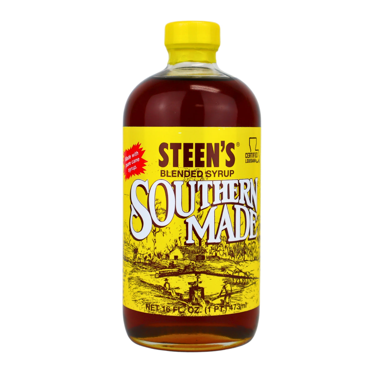 Steen's - Southern Made Blended Syrup - 16 fl. oz. – Louisiana Pantry