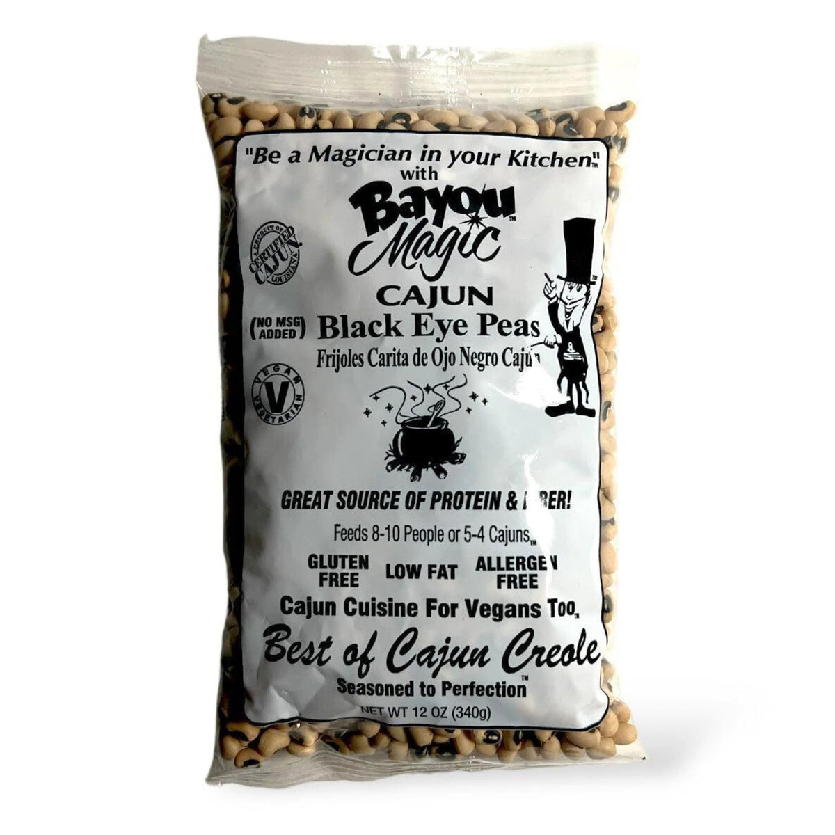 Bayou Magic Black Eyed Peas - 12oz – Louisiana Pantry