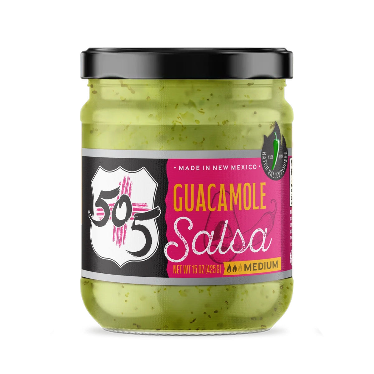 505 Southwestern Guacamole Salsa - Medium - 15 oz – Louisiana Pantry