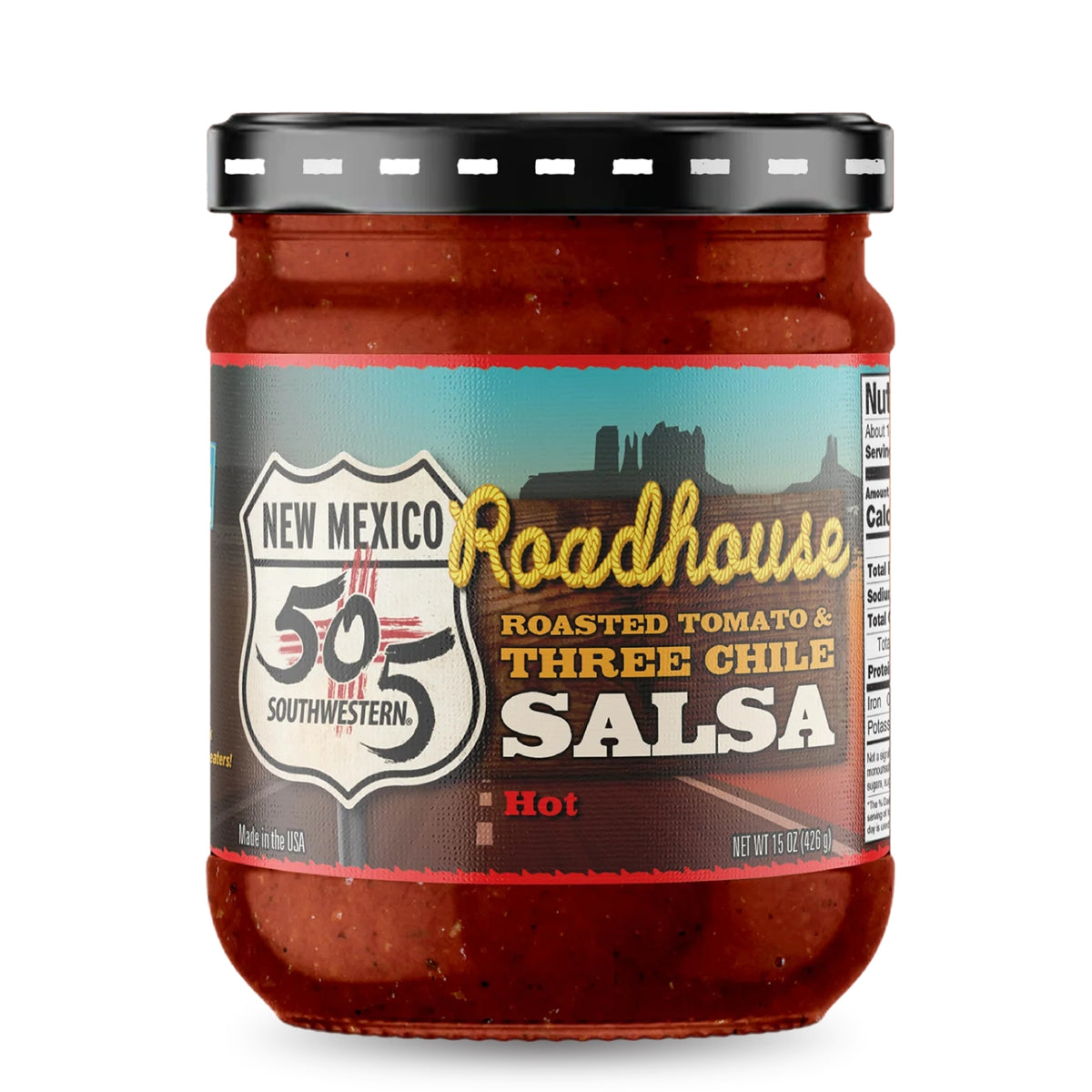 505 Southwestern Roadhouse Roasted Tomato & Three Chile Salsa Hot - 15 ...
