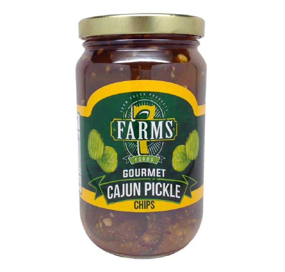 7 Farms Gourmet Cajun Pickle Chips – Louisiana Pantry