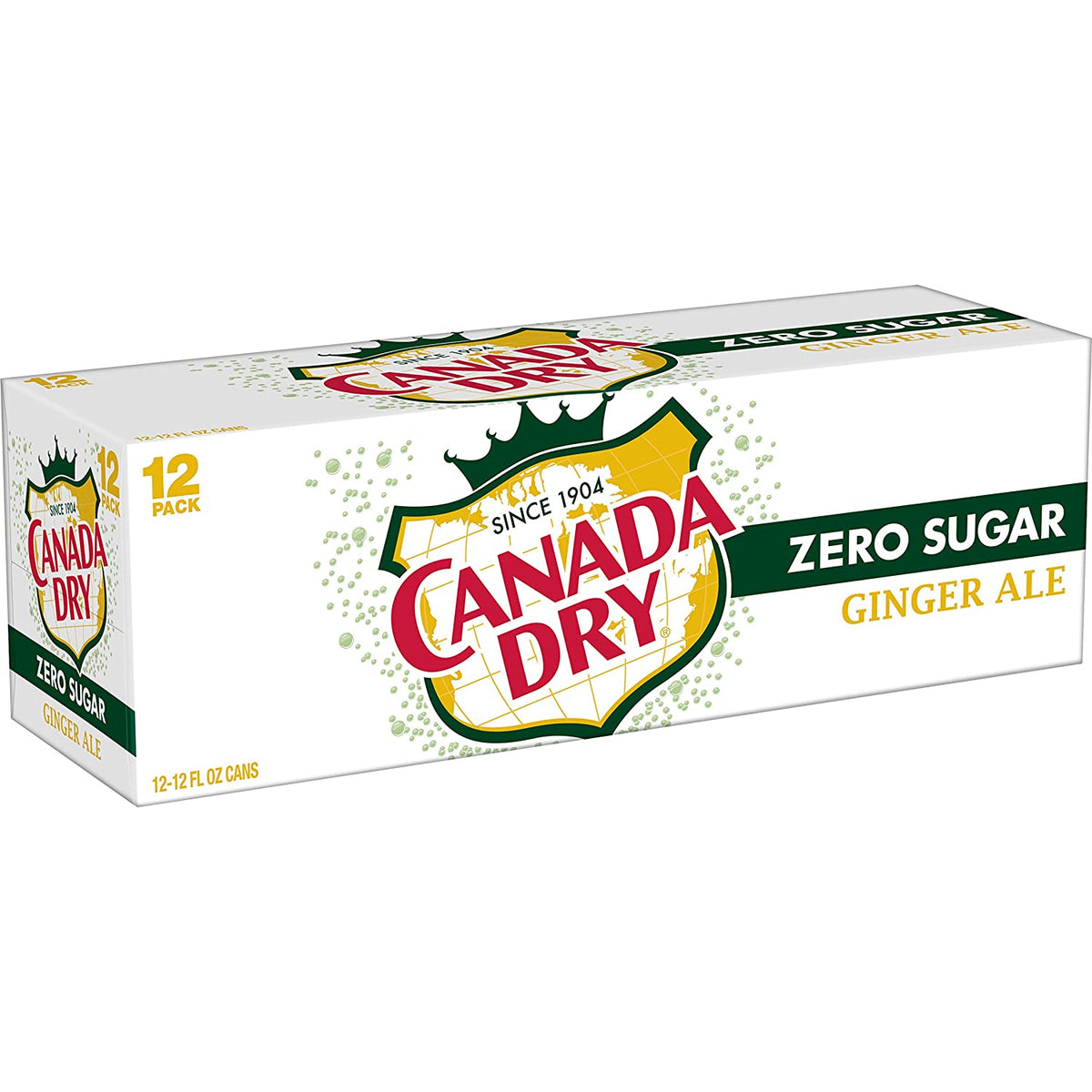 Canada Dry Zero Sugar 12 oz Can - 24 Pack – Louisiana Pantry
