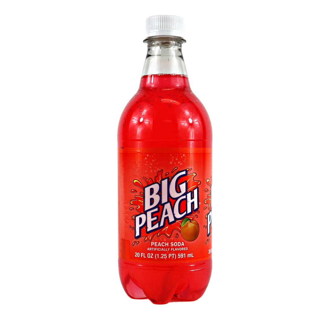Big Peach Soda 24 Pack 20 oz Bottle – Louisiana Pantry