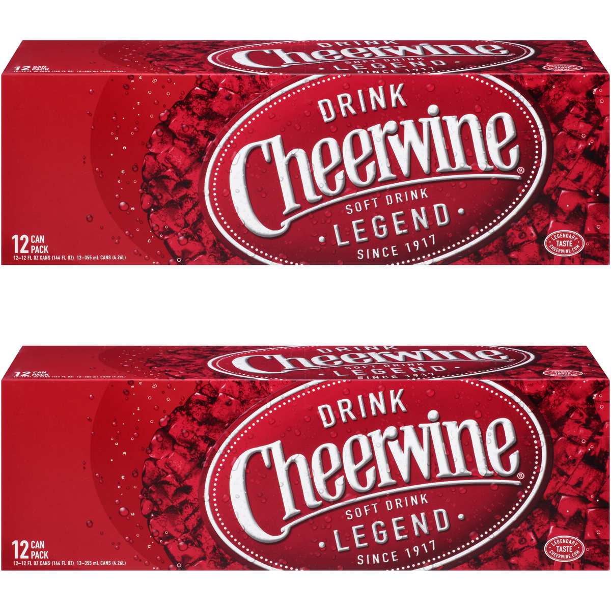 Cheerwine Cherry Soda 12 oz Cans - 24 Pack – Louisiana Pantry