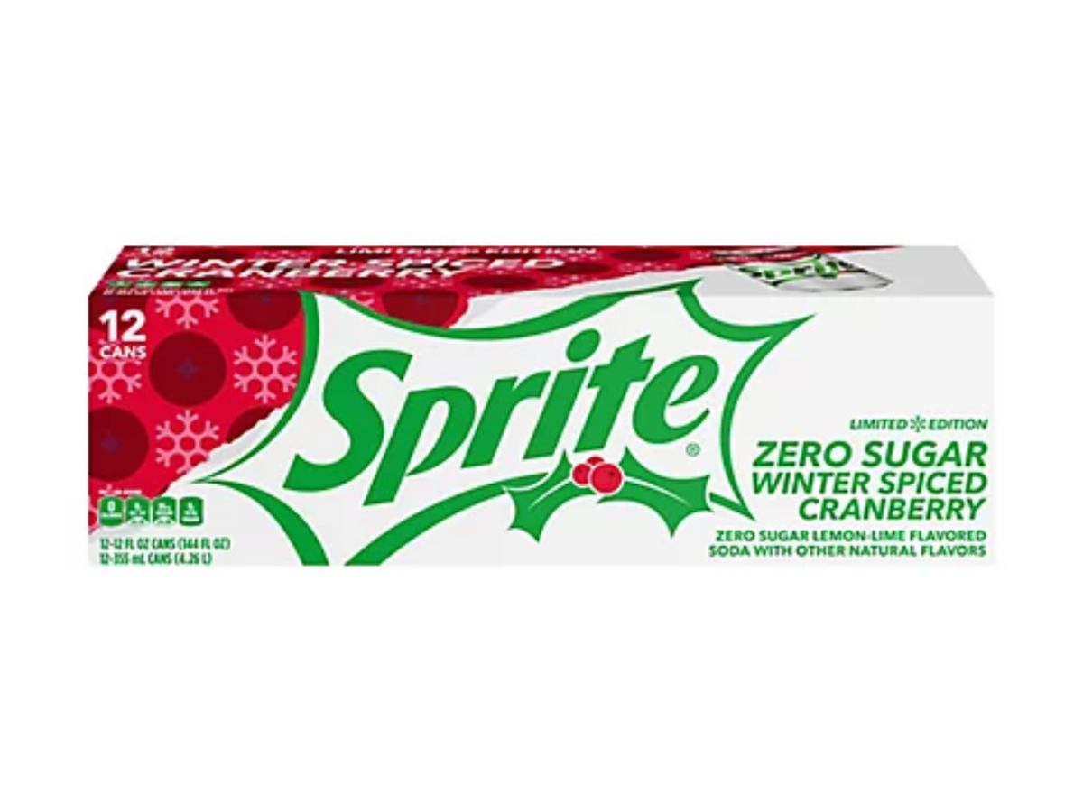 Sprite Winter Spiced Cranberry Zero 12 oz – Louisiana Pantry