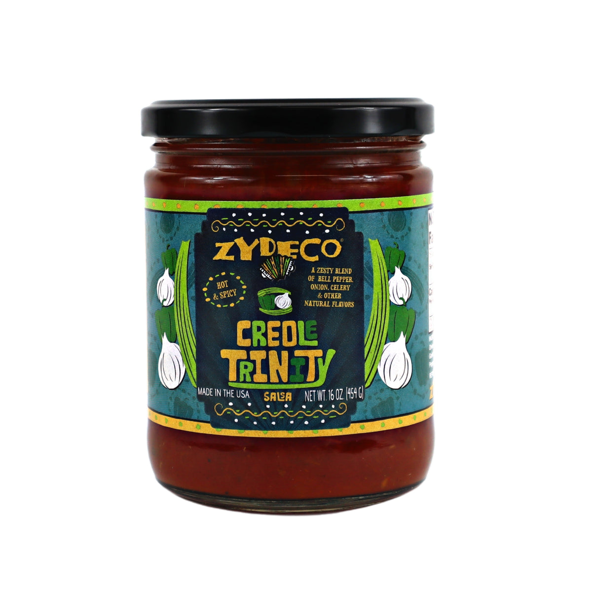 Zydeco Salsa Creole Trinity 16 oz – Louisiana Pantry