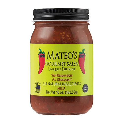 Mateo's Gourmet Salsa Mild - 16oz – Louisiana Pantry